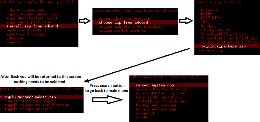 How To Install And Use Clockworkmod Recovery Wscreen Captures Android Central