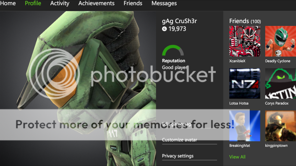 New Xbox.com Profiles are Rolling Out NOW | NeoGAF