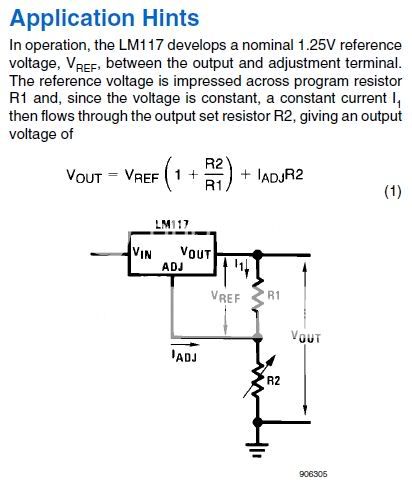 LM317 voltage regulator circuit | All About Circuits