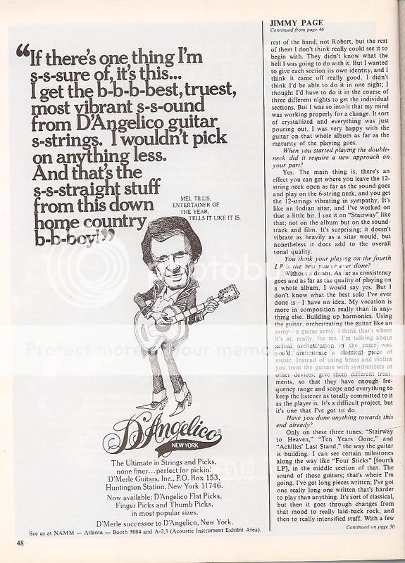 Jimmy Page in Guitar Player 1977 - Magazines / Newspapers / Press - Led ...