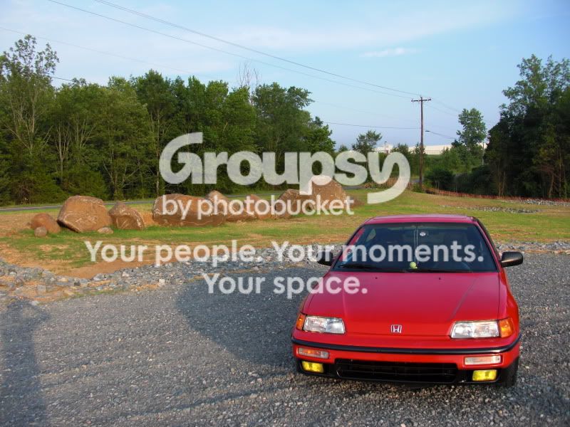 PIX BY : J.P of my Red CRX SI | Honda CRX Forum
