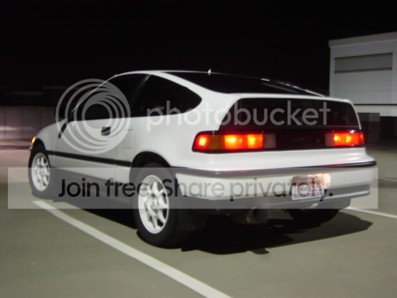 My White crx hf | Honda CRX Forum