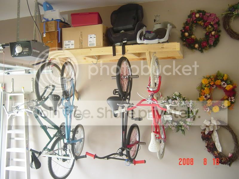 Need pics of your Basement bike shops or how you store your bikes ...